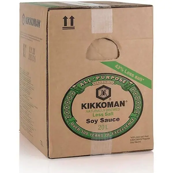 Kikkoman Soya Sos Az Tuzlu 20 Litre - Toptan Fiyat